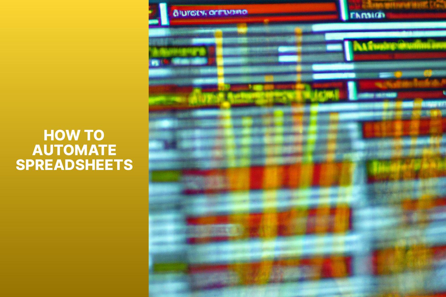 Automate Spreadsheet: The Ultimate Guide to Efficiency