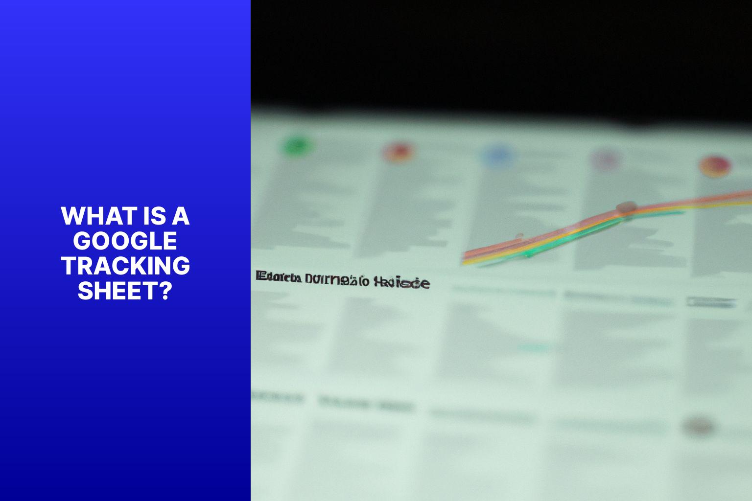 Google Tracking Sheet: A Comprehensive Guide to Tracking Data